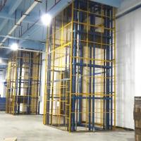China Hydraulic 3T Cage Lift 5m 3000kgs Warehouse Cargo Lift Factory Goods Lift for sale