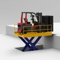 China 3000kgs 5000kgs Hydraulic Dock Platform Lift Loading Bay Scissor Lift for sale
