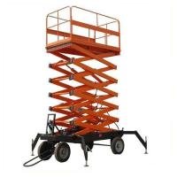 China 2T Mobile Scissor Lift 6 Meter Industrial Scissor Lift Aerial Work Platform for sale
