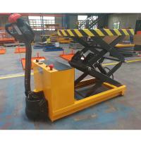 China 1000kg Scissor Trolley Lift Battery Powered Hydraulic Lift Trolley for sale