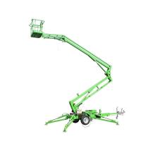China 60 Ft Towable Boom Lift Trailer Mounted Boom For Construction And Maintenance for sale