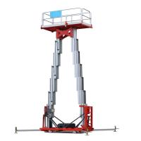 China Hyd 10m Vertical Mast Boom Aluminium Alloy Aerial Work Platforms for sale