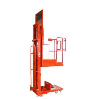 China 200kg Semi Electric Order Picker 2.7m 3.3m 4.0m 4.5m Warehouse Picker Lift for sale