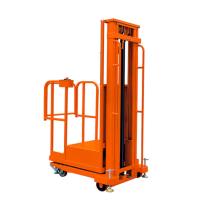 China 200kg Semi Electric Order Picker 2.7m 3.3m 4.0m 4.5m Warehouse Picker Lift for sale