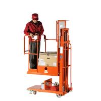 China 4m 200kg Semi Electric Order Picker Warehouse High Lift Order Picker for sale