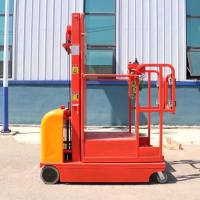 China Full Electric Order Picker Lift 300kg 4 Meter Aerial Order Picker for sale