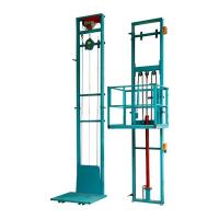 China 3m-10m 500kg Residential Cargo Elevator Hydraulic Vertical Goods Lift for sale