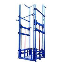 China Hydraulic Vertical Cargo Lift 2000 Kg Warehouse Cargo Elevator for sale