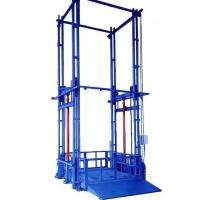 China Wall Mounted Industrial Cargo Lift 3000KG Hydraulic Cargo Lift Elevator for sale