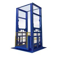 China 2000kg-5000kg Hydraulic Cargo Lift Four Post Industrial Goods Lift for sale