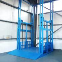 China 5000kgs Hydraulic Cargo Lift Goods Platform Lift For Factory And Warehouse for sale