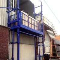 China 5000KG Outdoor Cargo Lift 7m Mezzanine Lifts Warehouse Freight Elevator for sale