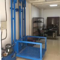 China Warehouse 9m Garage Cargo Lift 1T Wall Mounted Goods Lift For Workshop for sale