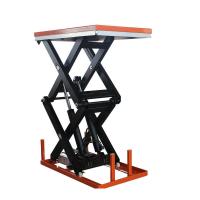 China 2m-5m Fixed Scissor Lift Platform 1000KG Double Scissor Lift Table for sale