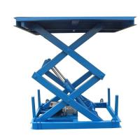 China Workshop Hydraulic Scissor Table 1T Electric Hydraulic Scissor Lift Table for sale