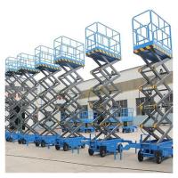 China Portable Mini Scissor Lift 500KG Aerial Scissor Lift 6m Working Height for sale