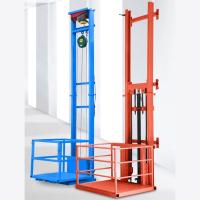 China Industrial Easy Lift Cargo Lift Hydraulic Platform Lift 8m 1000kg for sale