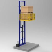 China Industrial Easy Lift Cargo Lift Hydraulic Platform Lift 8m 1000kg for sale
