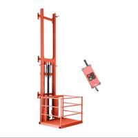 China 1t 10m Hydraulic Freight Elevator Cargo Lift Platform For Industrial Or Household for sale