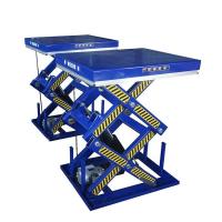 China Hydraulic Lift Platform 1t Capacity 5m Scissor Cargo Lift Table for sale
