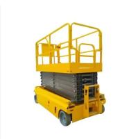 China 230kg 450kg Electric Mobile Scissor Lift Platform Self Propelled Lifting Table for sale