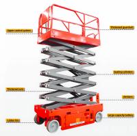 China Mobile Scissor Lifting Platform Electric Scissor Lift Table 10m Scissor Lifts for sale