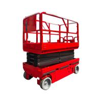 China Self Propelled Scissor Lift 6m 8m 10m12m 320kg 450kg Construction Aerial Work Platform for sale