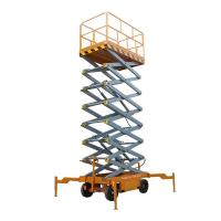 China 4 -10m 500kg Mobile Scissor Lift Platform Electric Scissor Type Lift Tables for sale