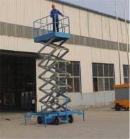 China Electric Scissor Lifts 500kg 6m 8m 10m Hydraulic Aerial Work Platform for sale