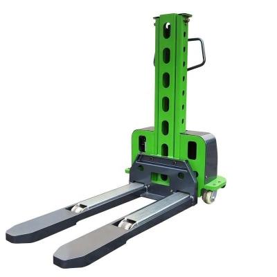 China 1 Ton Electric Pallet Stacker Self Loading Stacker Forklift for sale