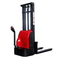 China Electric Stacker Truck Pallet Lift Stacker 1500kg Full Electric Forklift for sale