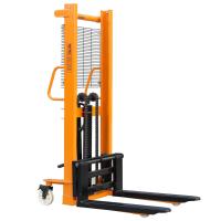 China Manual Lift Stacker Cargo Handling Pallet Stacker Reclaimer for sale