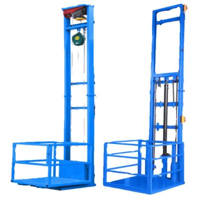 China 500kg Simple Cargo Lift Elevator 3m Home Lift Tables For Goods Person for sale