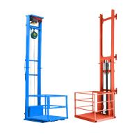 China Small Size Cargo Lift Easy Lifting Equipment Electric Lift Platform 8m 500kg for sale