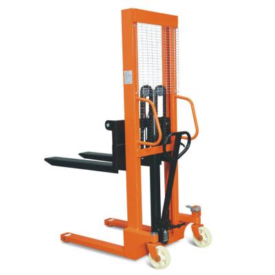 China Hydraulic Hand Pallet Stackers 2 Ton 1.6m Manual Pallet Trunk for sale