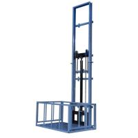 China 1 Ton 5m Hydraulic Cargo Lift Indoor Warehouse Goods Elevator for sale