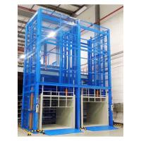 China Fully Caged Cargo Lift 3m 5m 7m 9m Hydraulic Freight Elevator For Warehouse for sale