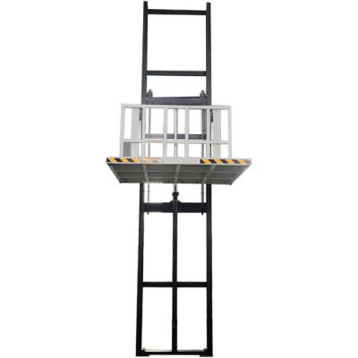 China 7 8 9 10m Small Hydraulic Cargo Lift Elevator Wall Mounted Lifting Platform for sale
