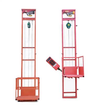 China 500kg 1000kg Warehouse Cargo Lift Vertical Electric Freight Elevator for sale