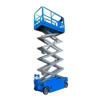 China 230kg Small Mobile Hydraulic Lift Platform Self Propelled Scissor Lift for sale