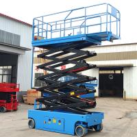 China 230kg 450kg Self Propelled Scissor Lifts Electric Aerial Work Lifting Platform for sale