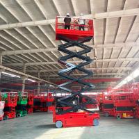 China 230kg 450kg Self Propelled Scissor Lifts Electric Aerial Work Lifting Platform for sale