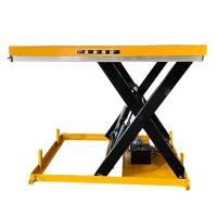China 1 - 4 Ton Fixed Scissor Lift Table Hydraulic Electric Lift Platform for sale