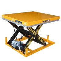 China 1m 2 - 4 Ton CE Standard Stationary Scissor Hydraulic Lift Tables for sale