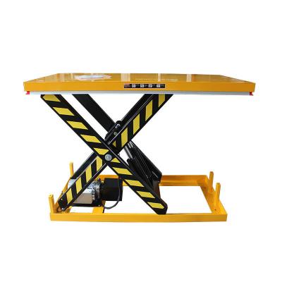 China 1m 2 - 4 Ton CE Standard Stationary Scissor Hydraulic Lift Tables for sale