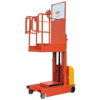 China Electric Aerial Order Pickers Lift Self Propelled Order Picker Forklift for sale