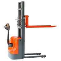 China 1000kg Self Loading Stacker Electric Stacker Self Lifting Forklift for sale