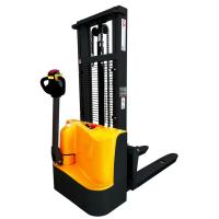 China 1000kg Self Loading Stacker Electric Stacker Self Lifting Forklift for sale