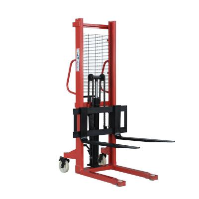 China 0.5 Ton Manual Lift Stacker Cargo Handling Pallet Stacker For Sale for sale
