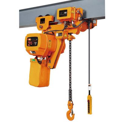 China Electrical Chain Hoist 1 Ton 2 Ton 5 Ton With Wireless Remote Control for sale